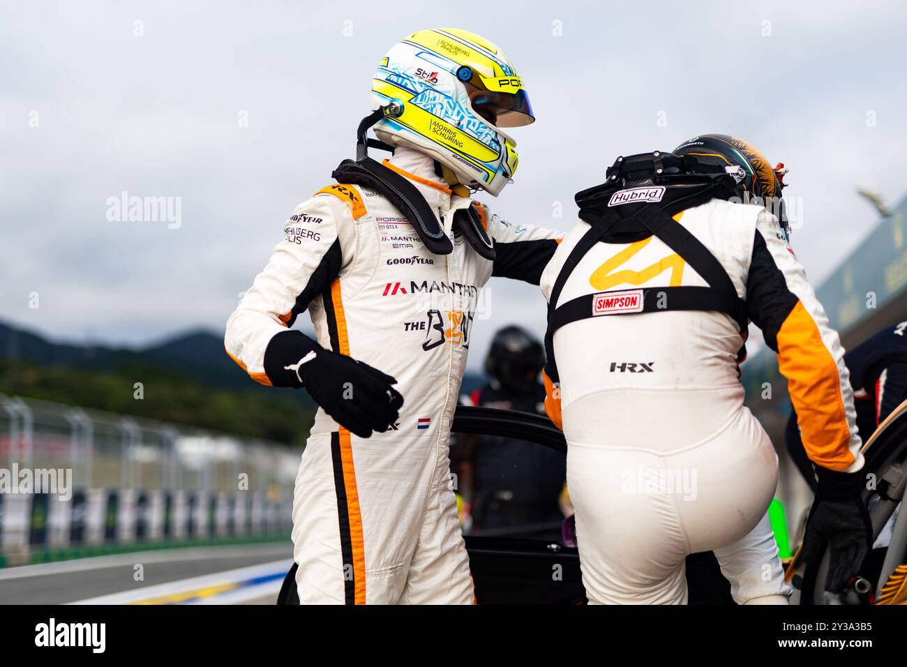 SCHURING Morris (nld), Manthey EMA, Porsche 911 GT3 R, portrait during ...
