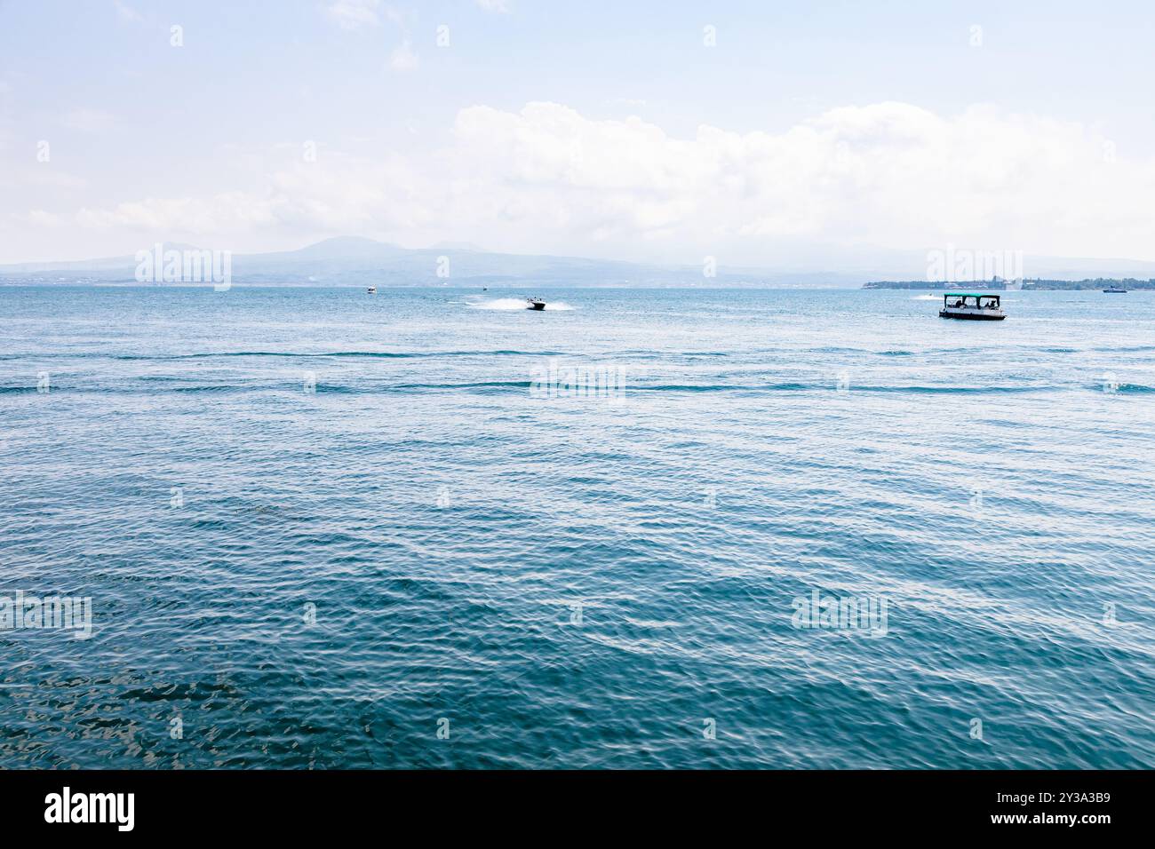 Boat on lake sevan armenia hi-res stock photography and images - Alamy