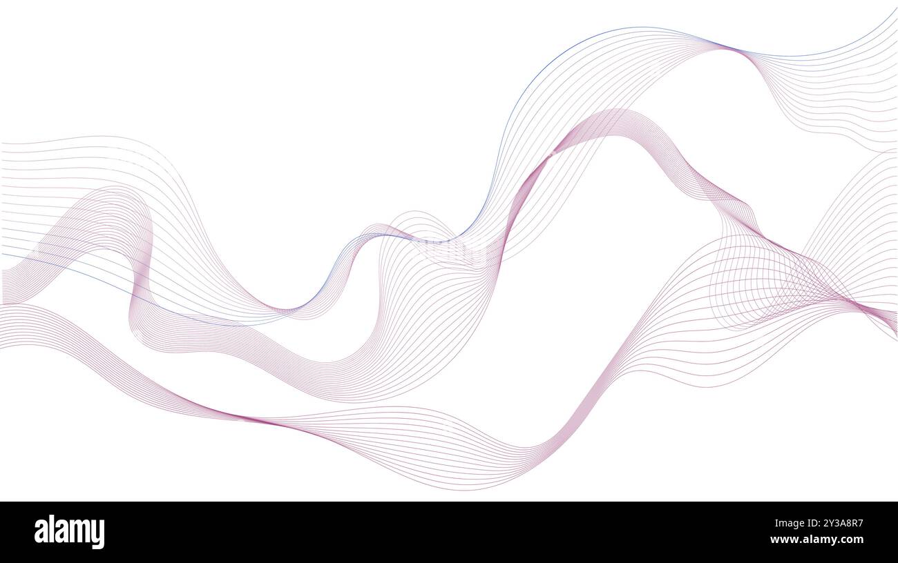 Exploring Abstract Wave Patterns in Soft Pink Tones with Elegant Visual ...