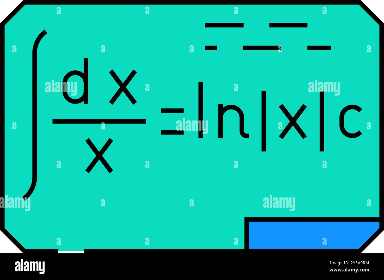 formula math science education icon color illustration Stock Vector ...