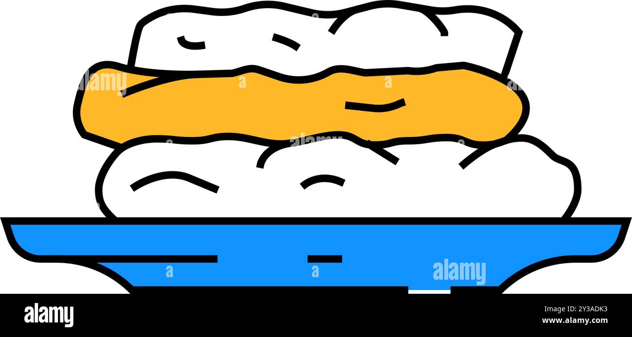 Chocolate cake peanut butter Stock Vector Images - Alamy