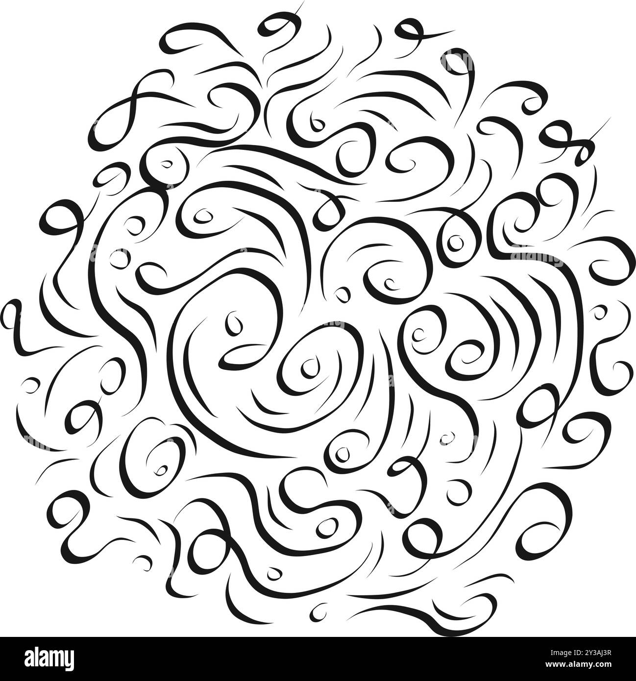 Continuous waves Stock Vector Images - Alamy