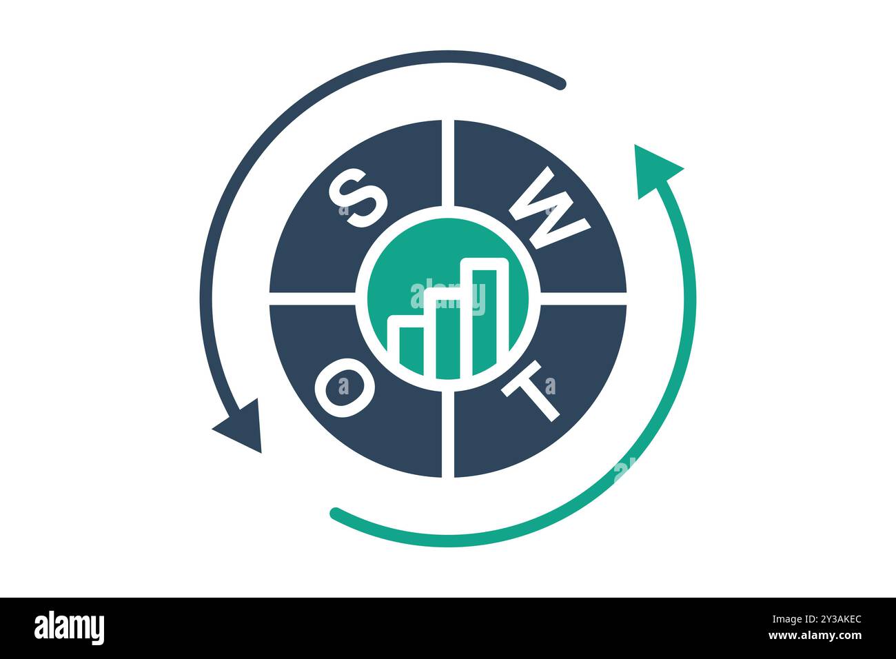 SWOT icon. solid icon style. icon related to business management ... SWOT icon. solid icon style. icon related to business management ...