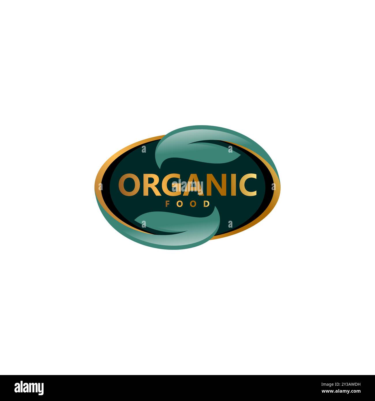 Organic Food Label Vector Design Stock Vector Image & Art - Alamy