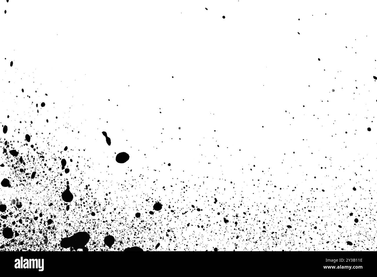 Black ink splatter paper hi-res stock photography and images - Alamy