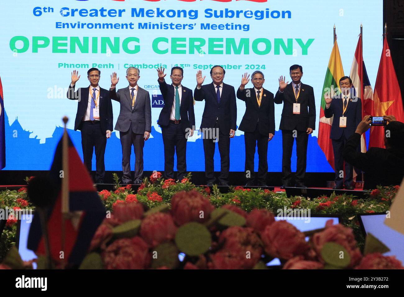 Phnom Penh, Cambodia. 13th Sep, 2024. Greater Mekong Subregion (GMS ...