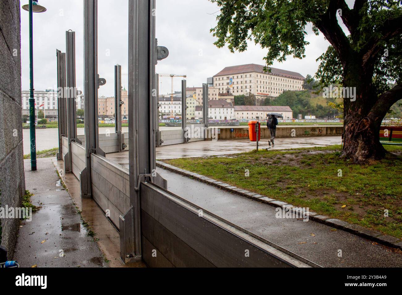 Linz, Urfahr, Hochwasser 13.09.2024, Linz, AUT, Urfahr, Hochwasser, im ...