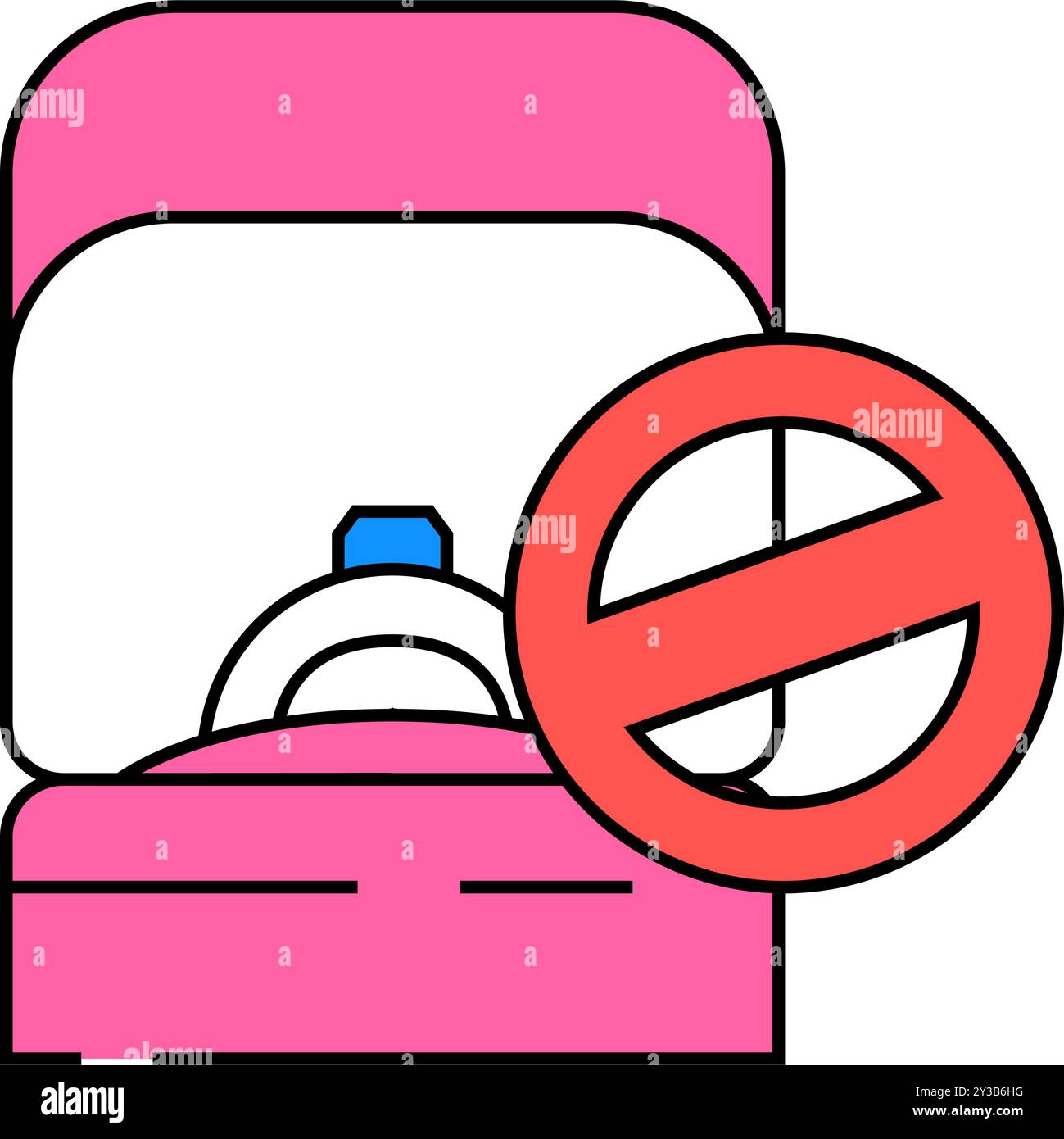 stamp rejected icon color illustration Stock Vector Image & Art - Alamy