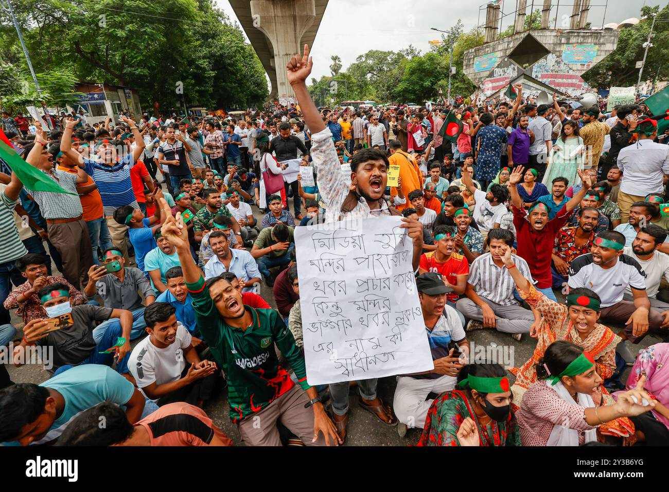 In the ongoing situation of Bangladesh, various Hindu organizations ...