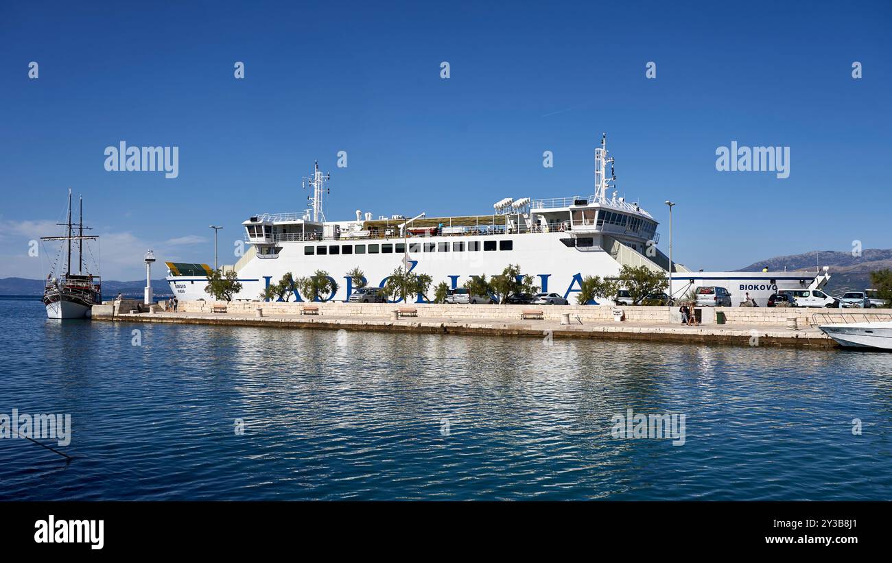 Supetar ferry port hi-res stock photography and images - Alamy