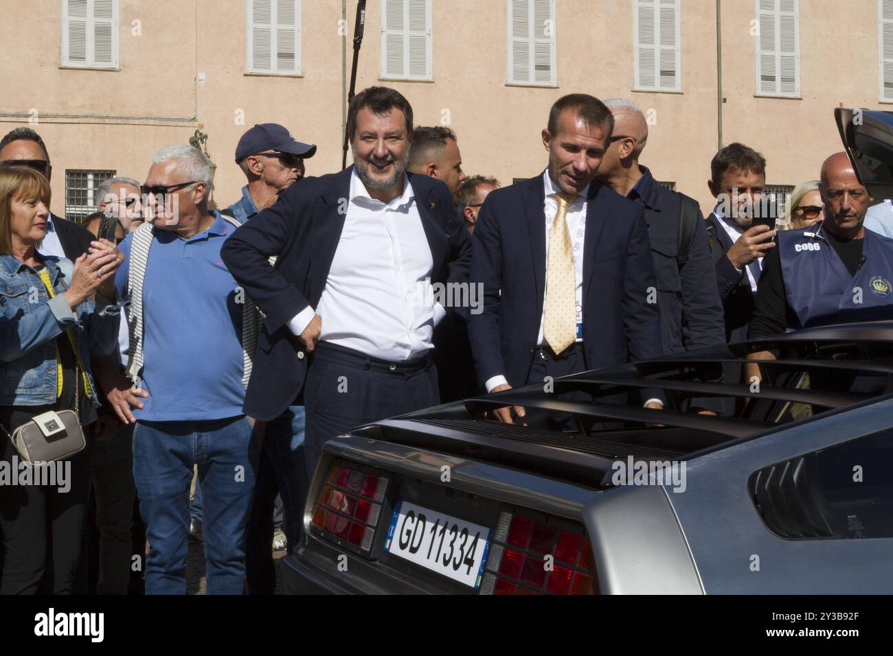 Turin, Italy. 13th September 2024. Minister of Infrastructure and ...