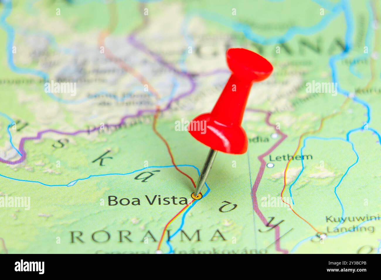 Map boa vista hi-res stock photography and images - Alamy
