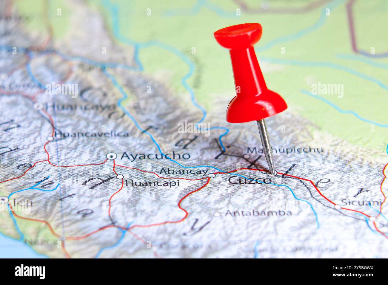 Map of cuzco hi-res stock photography and images - Alamy