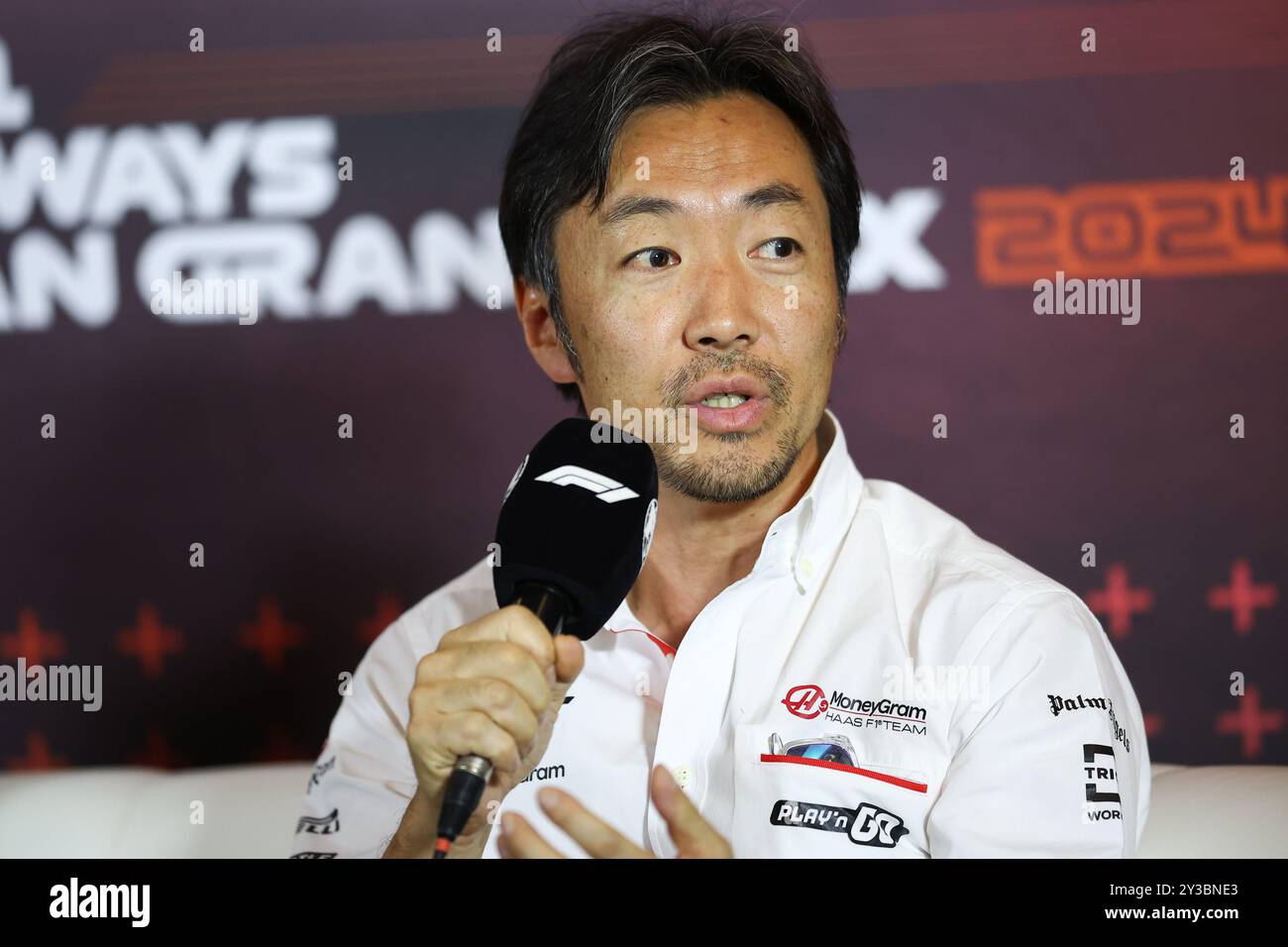 KOMATSU Ayao (jpn), Team Principal of Haas F1 team, portrait during the Formula 1 Azerbaijan ...