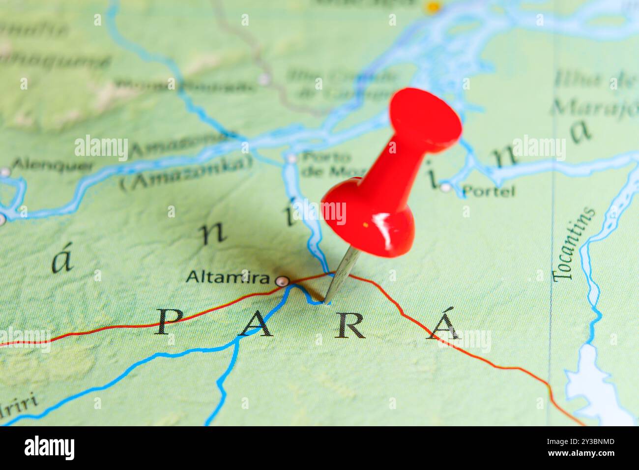 Map of para hi-res stock photography and images - Alamy
