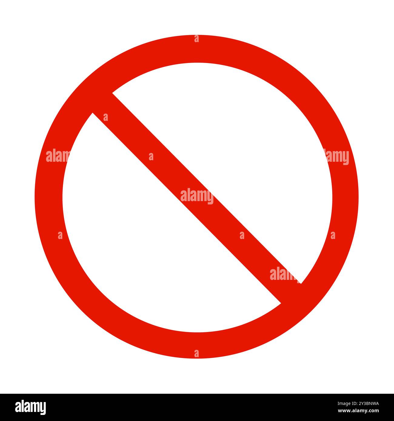 Prohibition or ban sign red circle with clipping path to remove ...