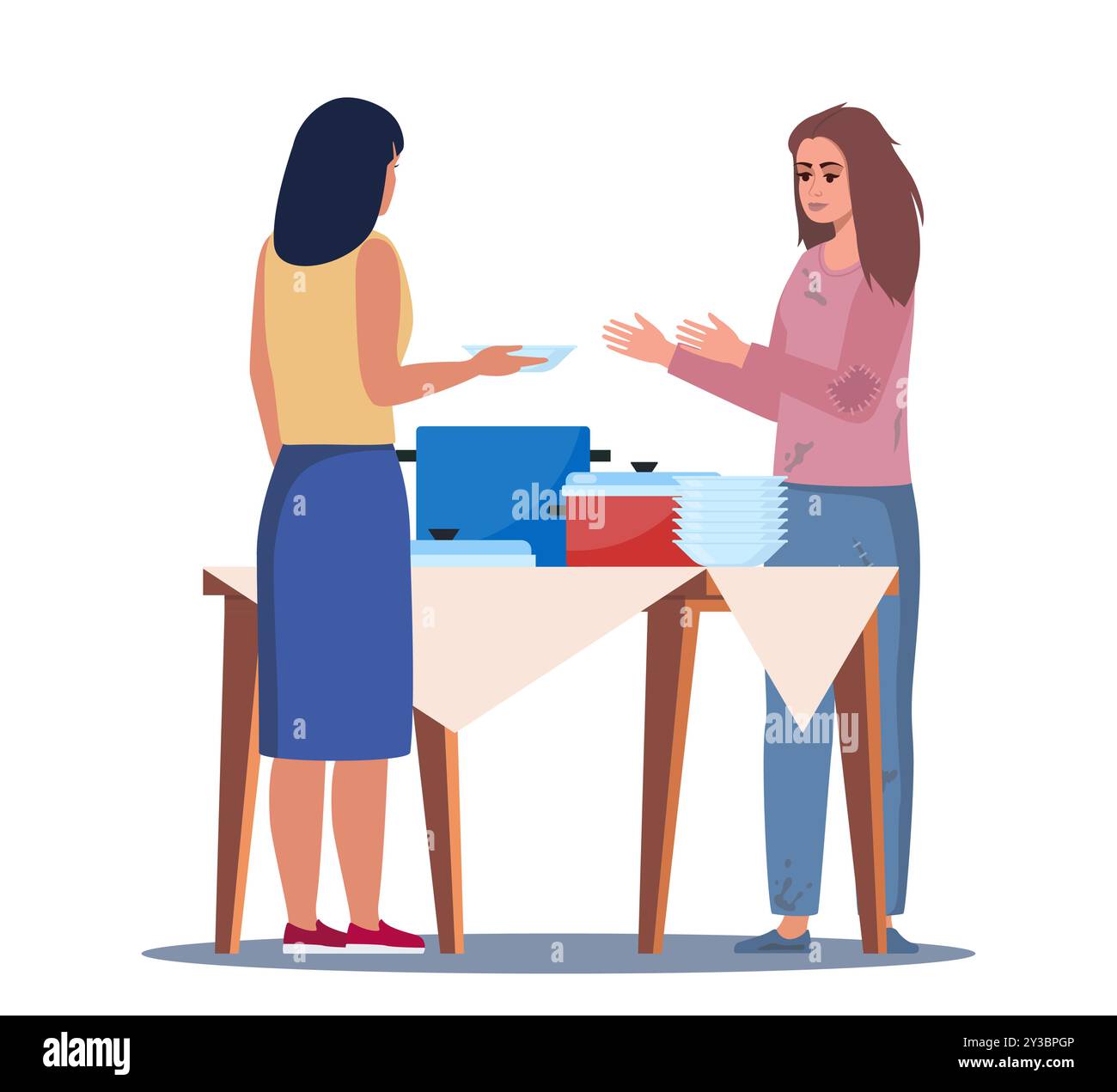 Receives shelter Stock Vector Images - Alamy