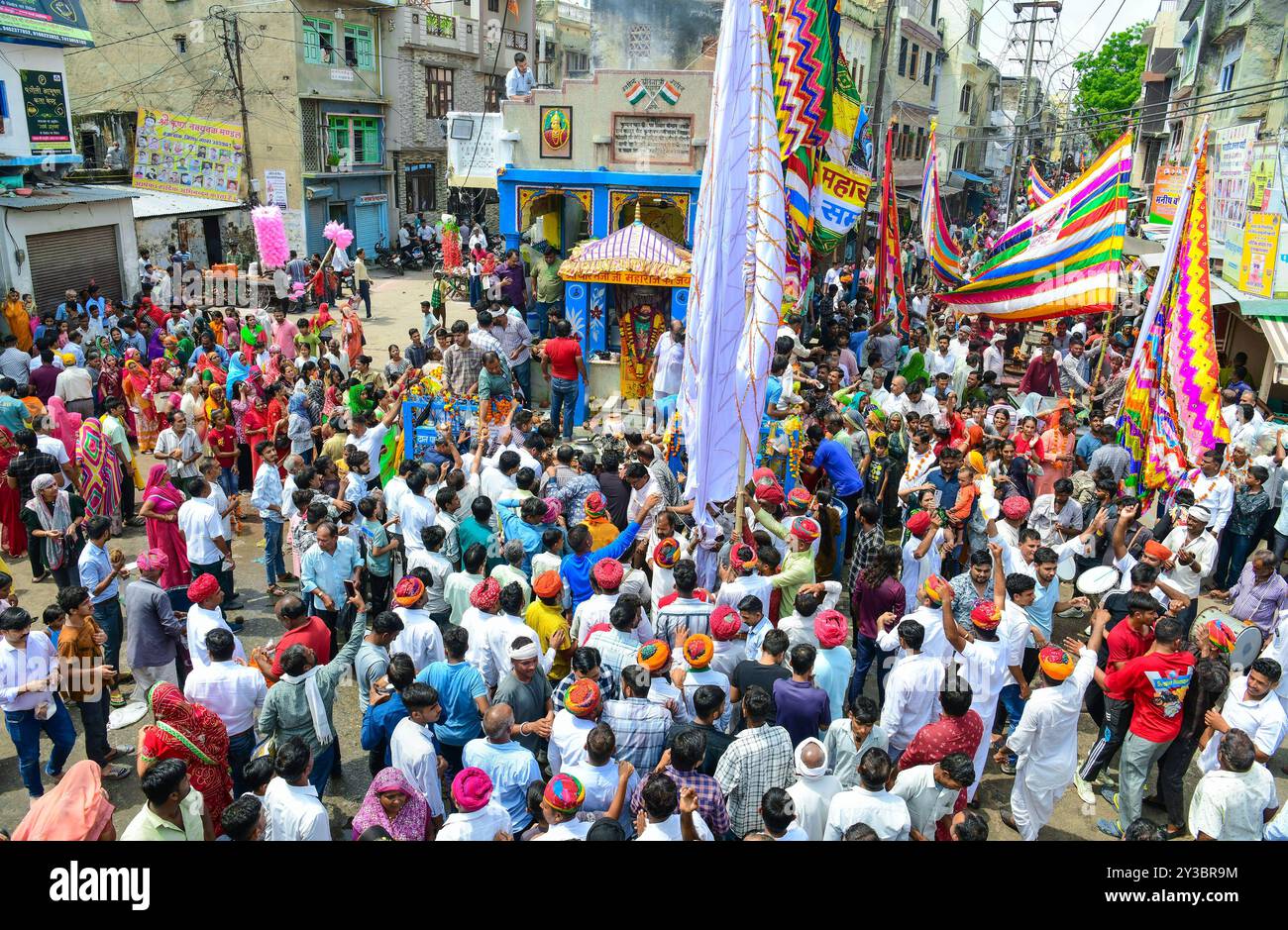 Beawar, Rajasthan, India, September 13, 2024: Thousands of Hindu ...