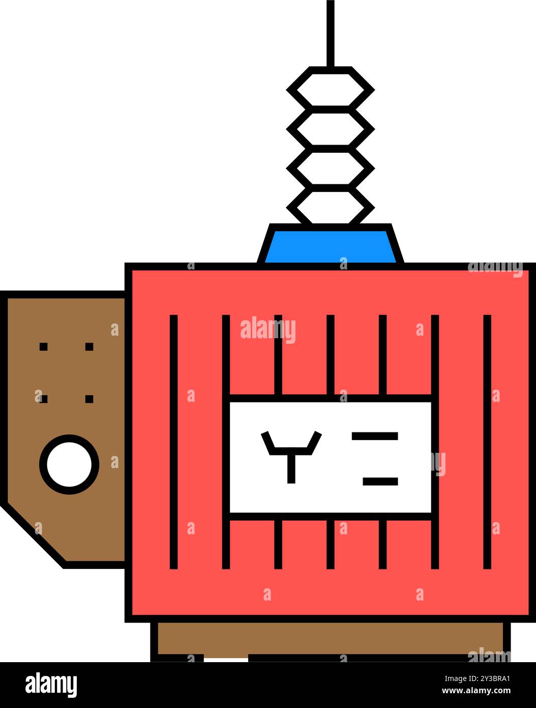 electrical substation electrical engineer icon color illustration Stock ...