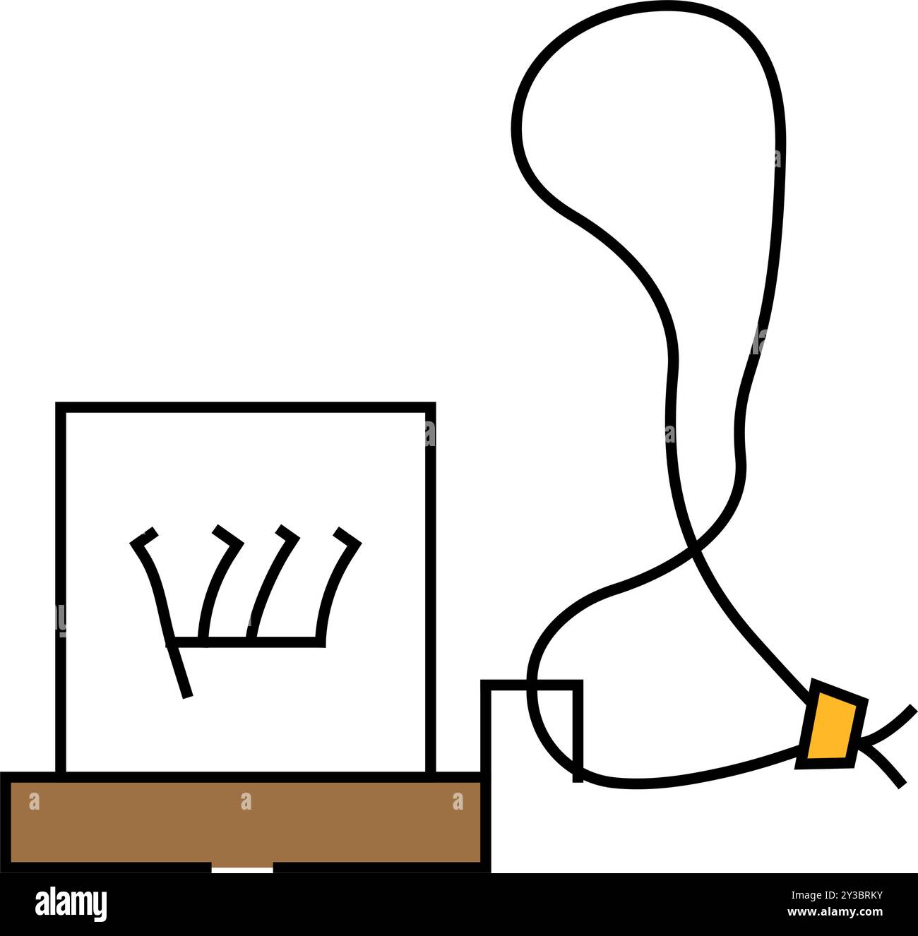 tefillin phylacteries icon color illustration Stock Vector Image & Art ...