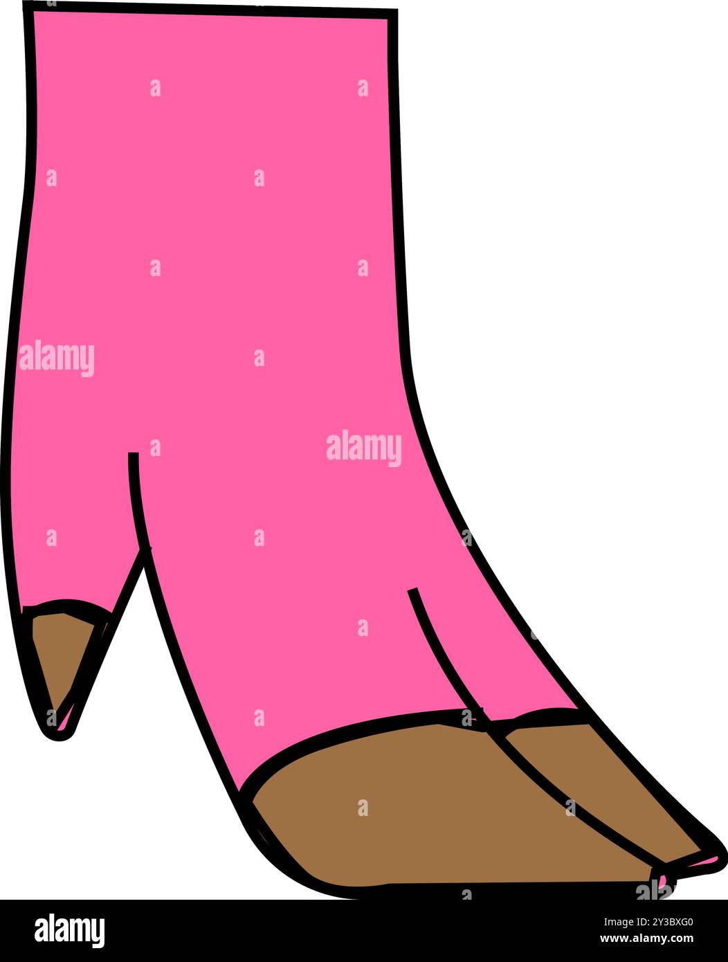 hoof pig animal icon color illustration Stock Vector Image & Art - Alamy