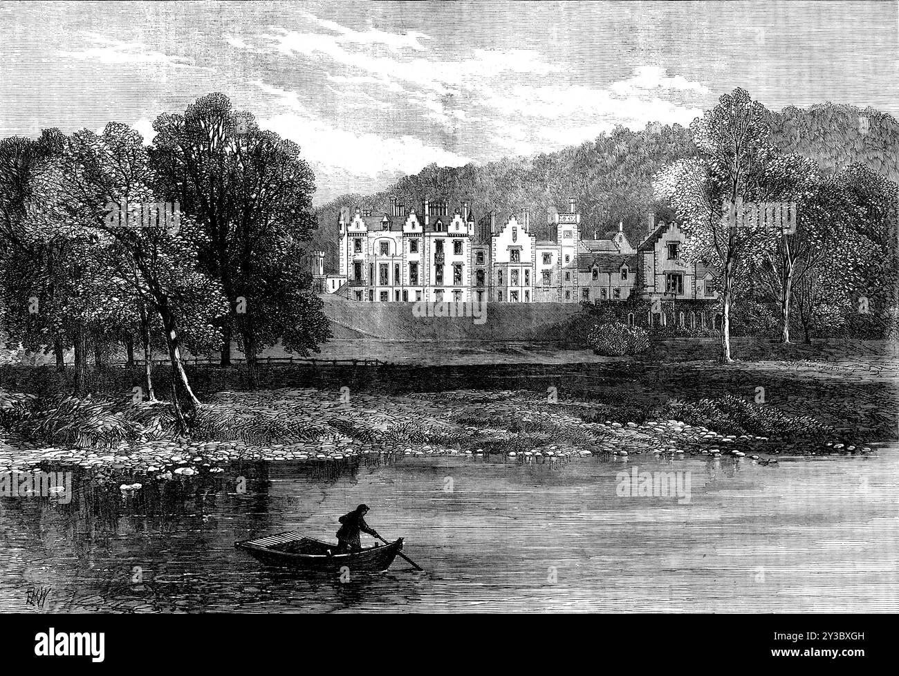 Scottish borders feature Black and White Stock Photos & Images - Alamy