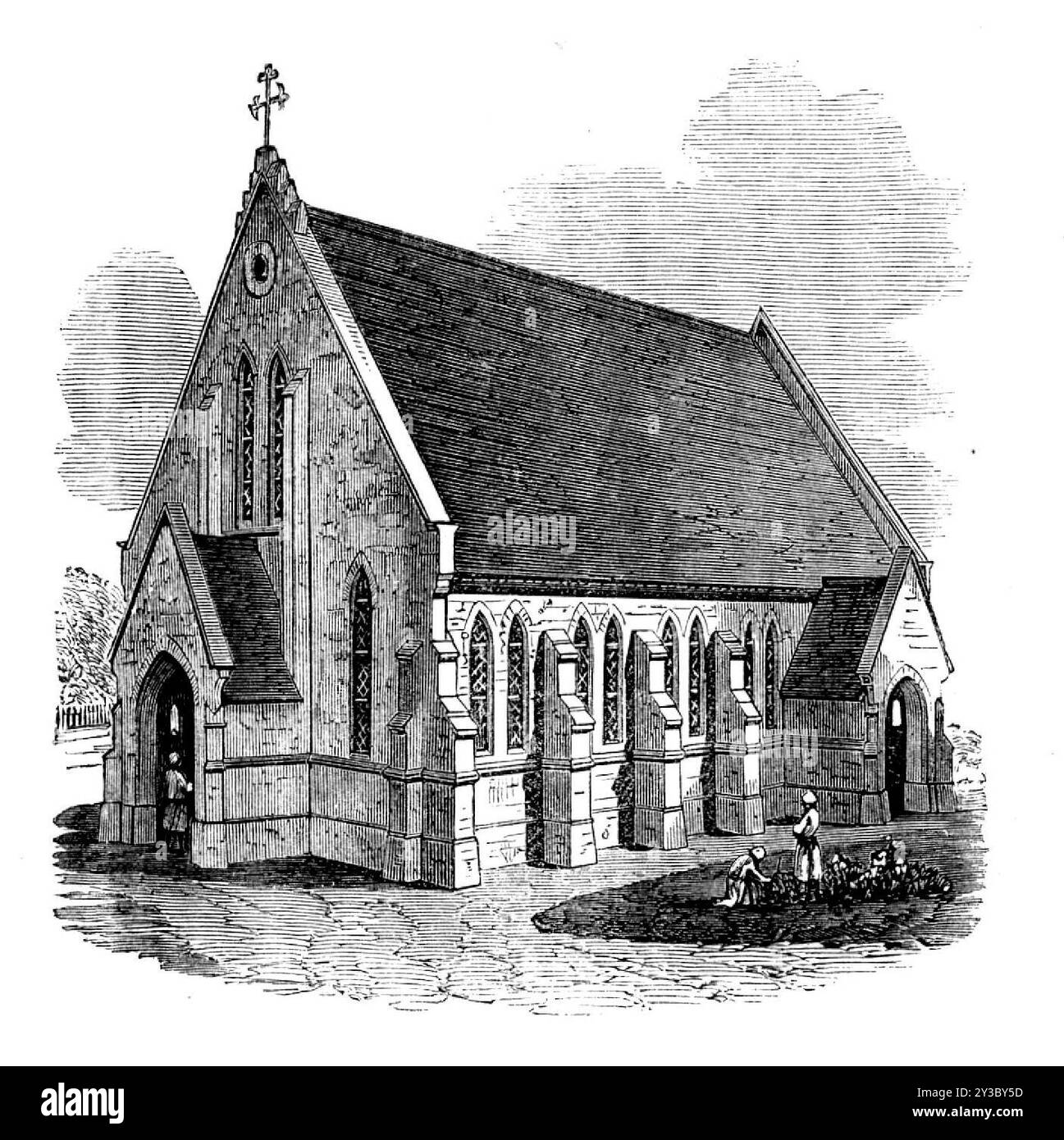 Christ Church, Port Blair, Andaman Islands, [India], 1871. Church in ...