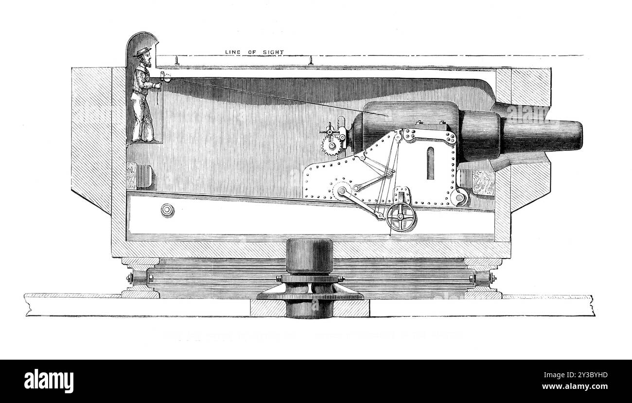 Turret cannon from top Black and White Stock Photos & Images - Alamy
