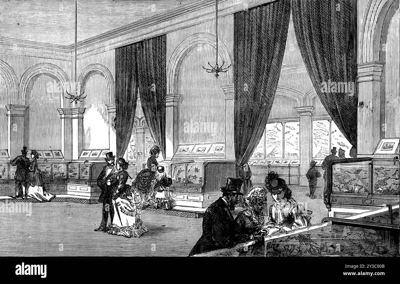 The Crystal Palace Aquarium, [Sydenham], 1871. View of '...the largest ...