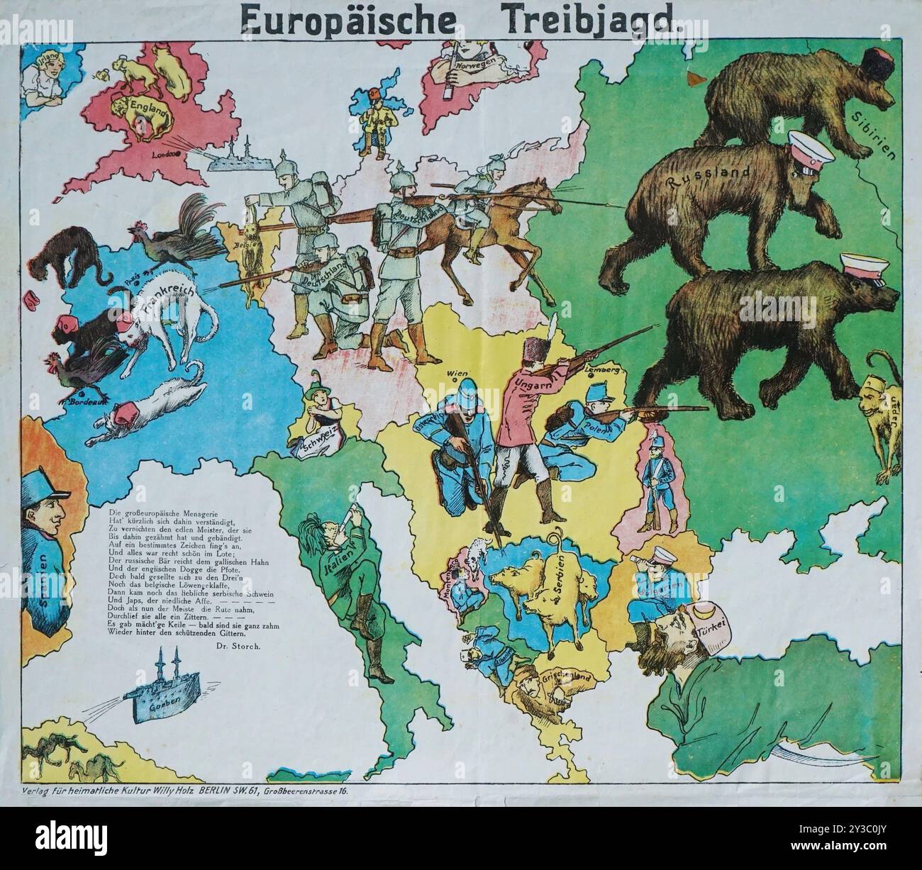 Satirical map hi-res stock photography and images - Alamy