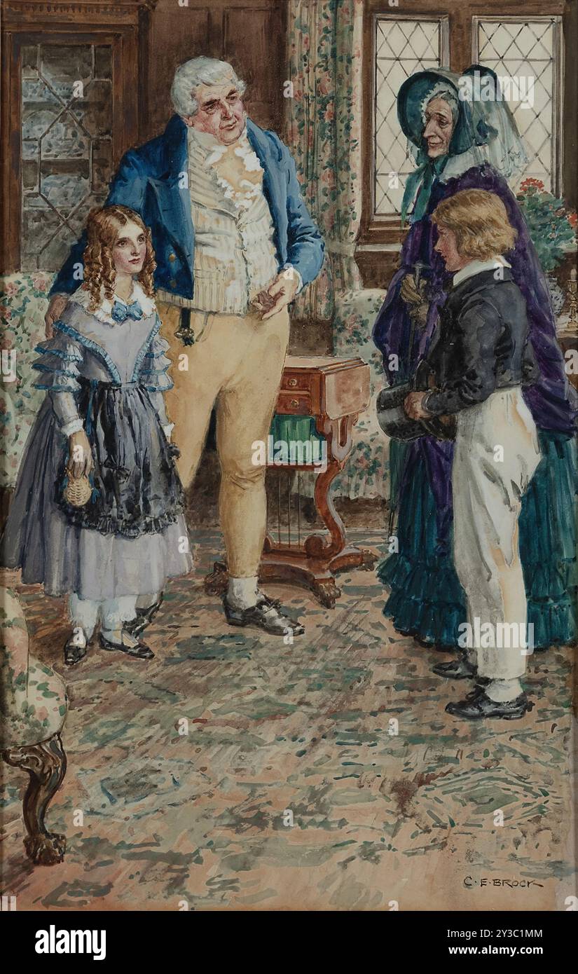 Illustration for "Great Expectations" by Charles Dickens. Private ...