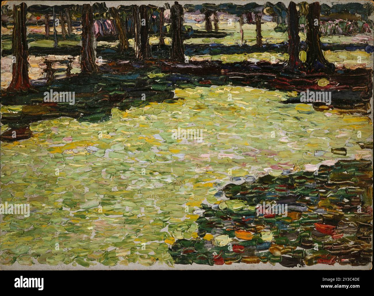 Saint-Cloud Park, Clearing, c 1907. Found in the Collection of the Musée national d'art moderne ...