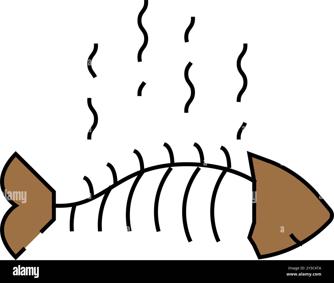 stench smell icon color illustration Stock Vector Image & Art - Alamy