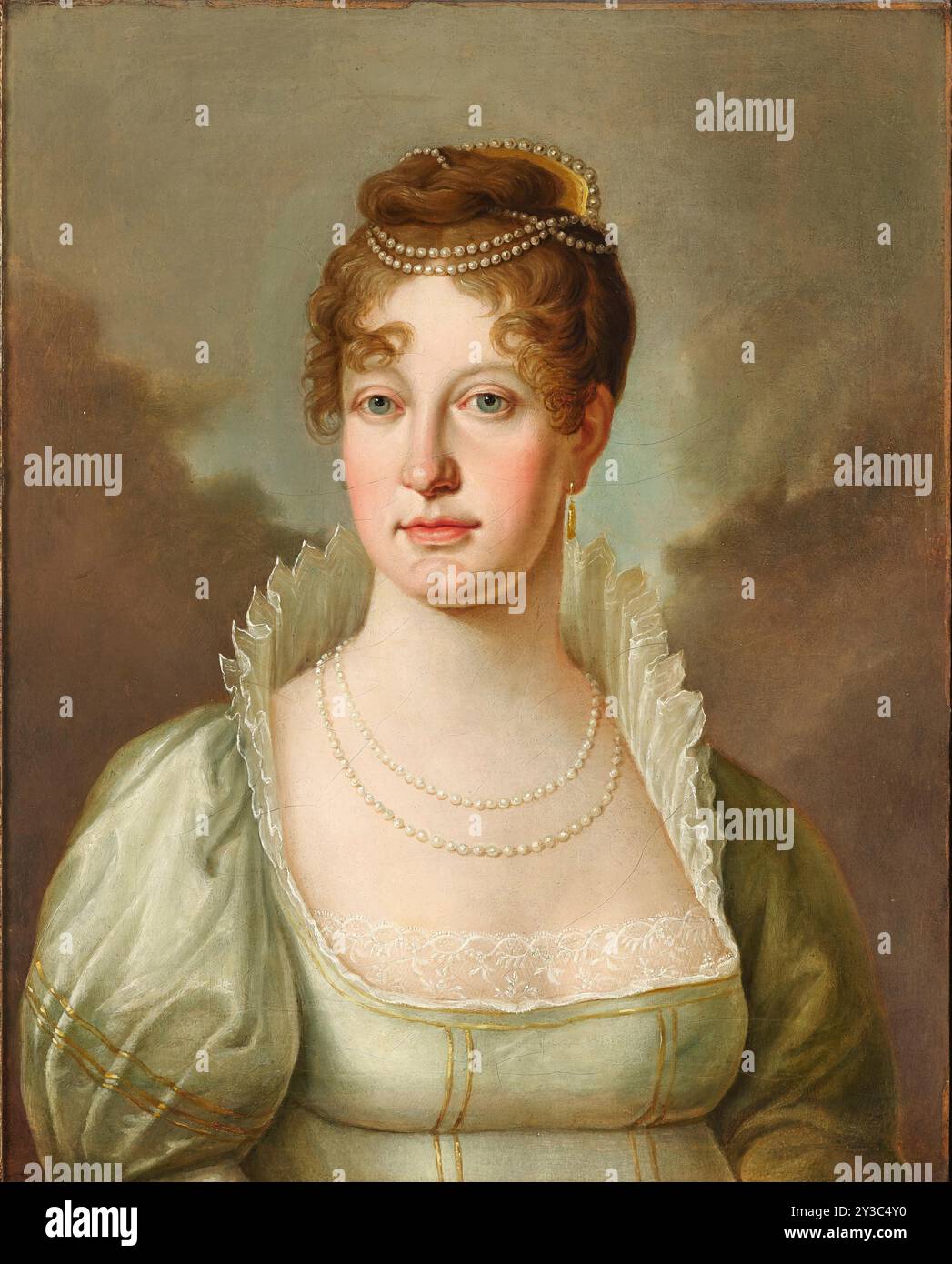 Portrait of Empress Maria Ludovica (1787-1816). Private Collection ...