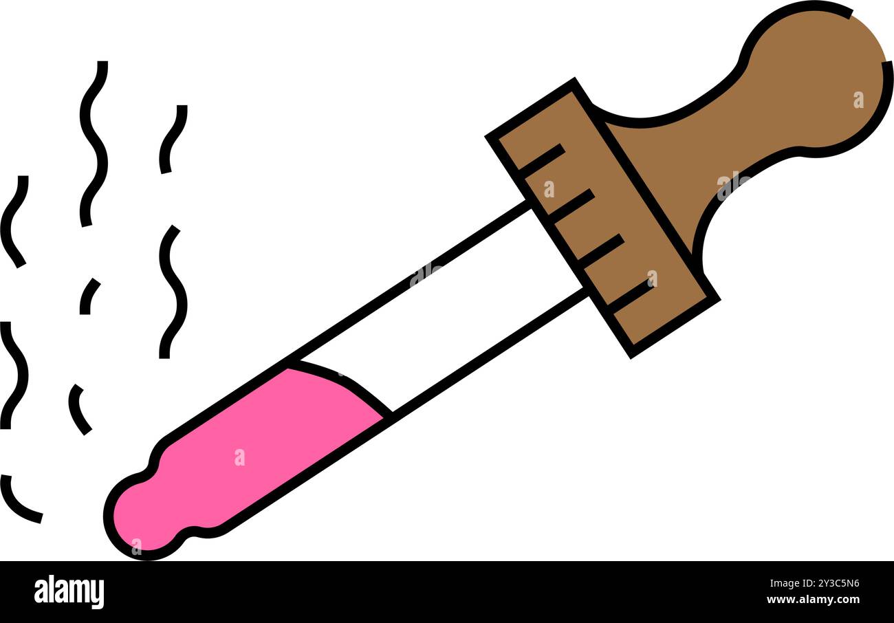 Vapour smell icon color Stock Vector Images - Alamy