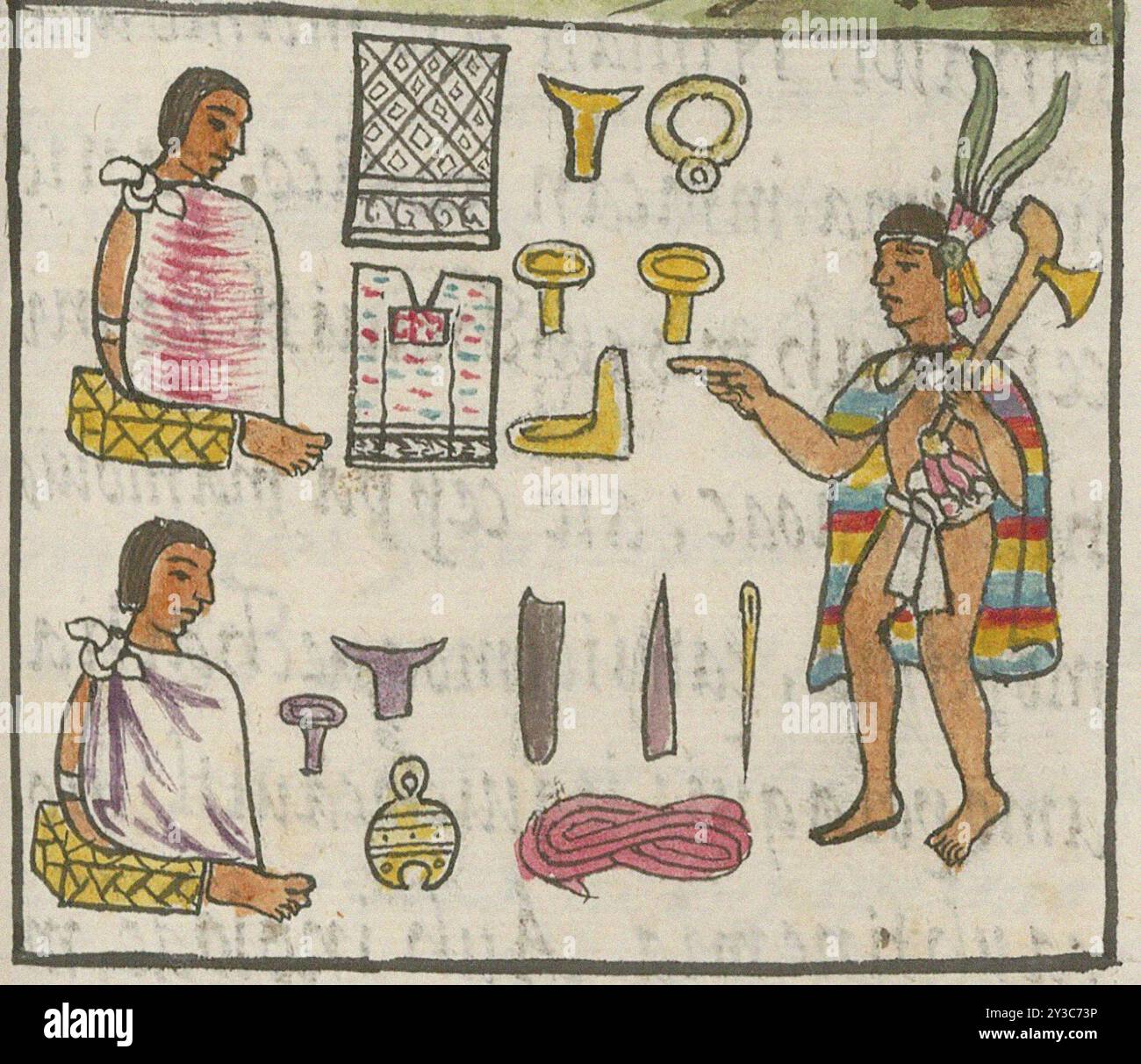 Florentine codex hi-res stock photography and images - Alamy