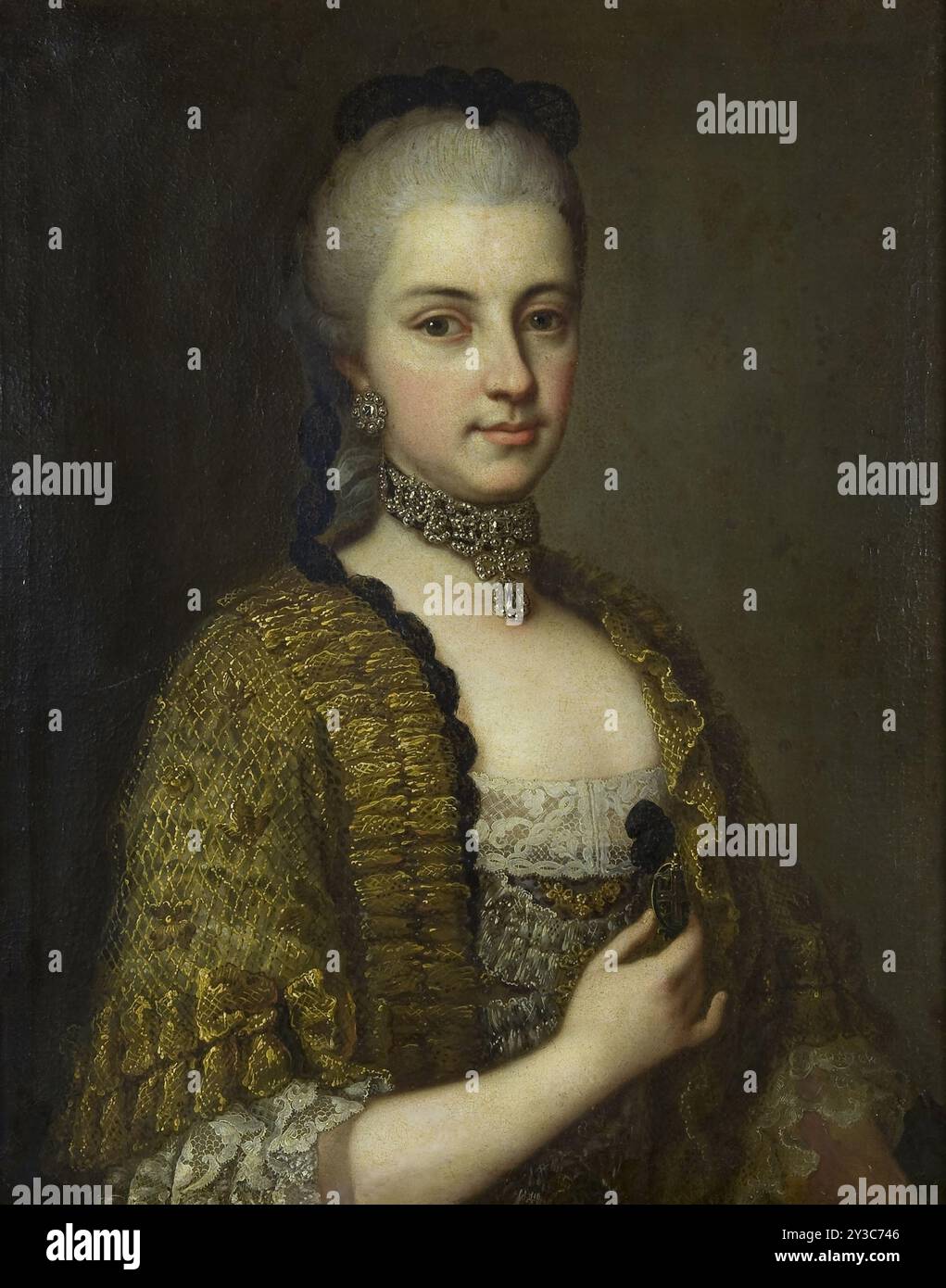 Portrait of Archduchess Maria Christina of Austria (1742-1798), Duchess ...