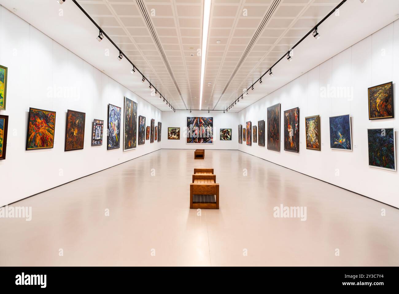Tbilisi, Georgia - 14 AUG, 2024: National Museum of Fine Arts situated ...