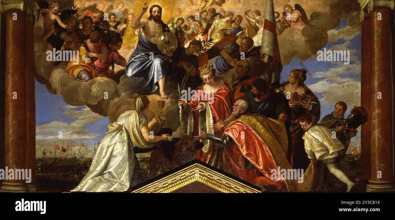 Sebastiano Venier giving thanks to the Redeemer after the Battle of ...