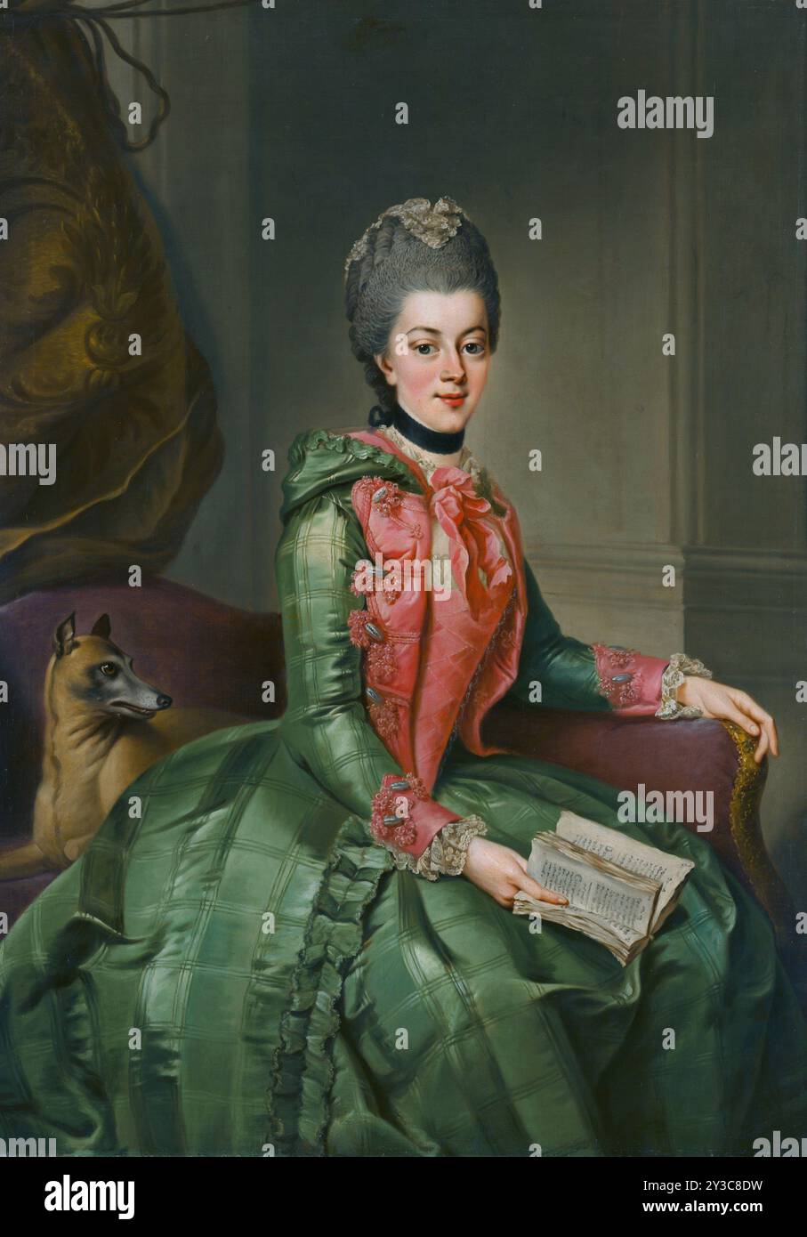 Portrait of Princess Wilhelmina of Prussia (1751-1820), Princess of ...