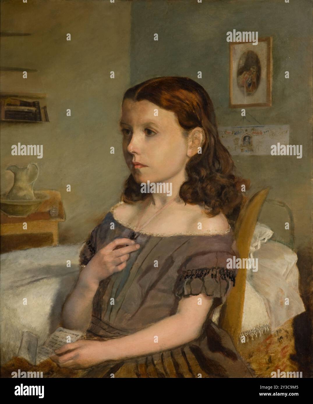 Portrait of Ellen Bennett, undated, (late 19th-early 20th century Stock ...