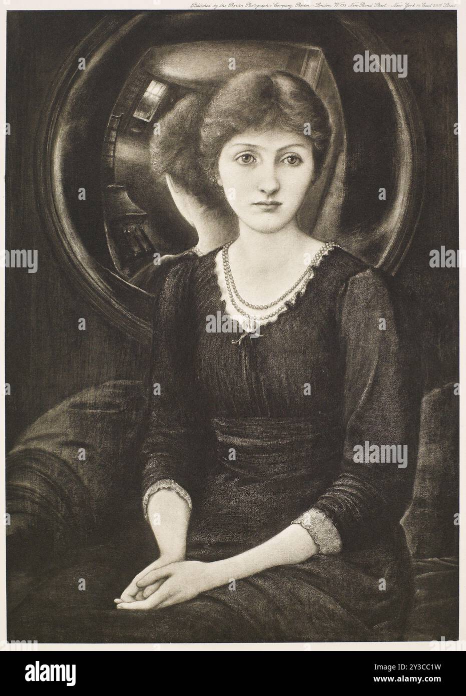 Portrait of Margaret Burne-Jones, c1885, (1900 Stock Photo - Alamy