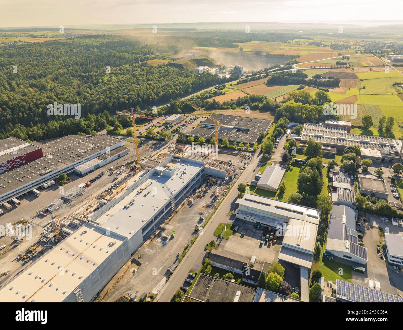 Industrial construction view hi-res stock photography and images - Alamy