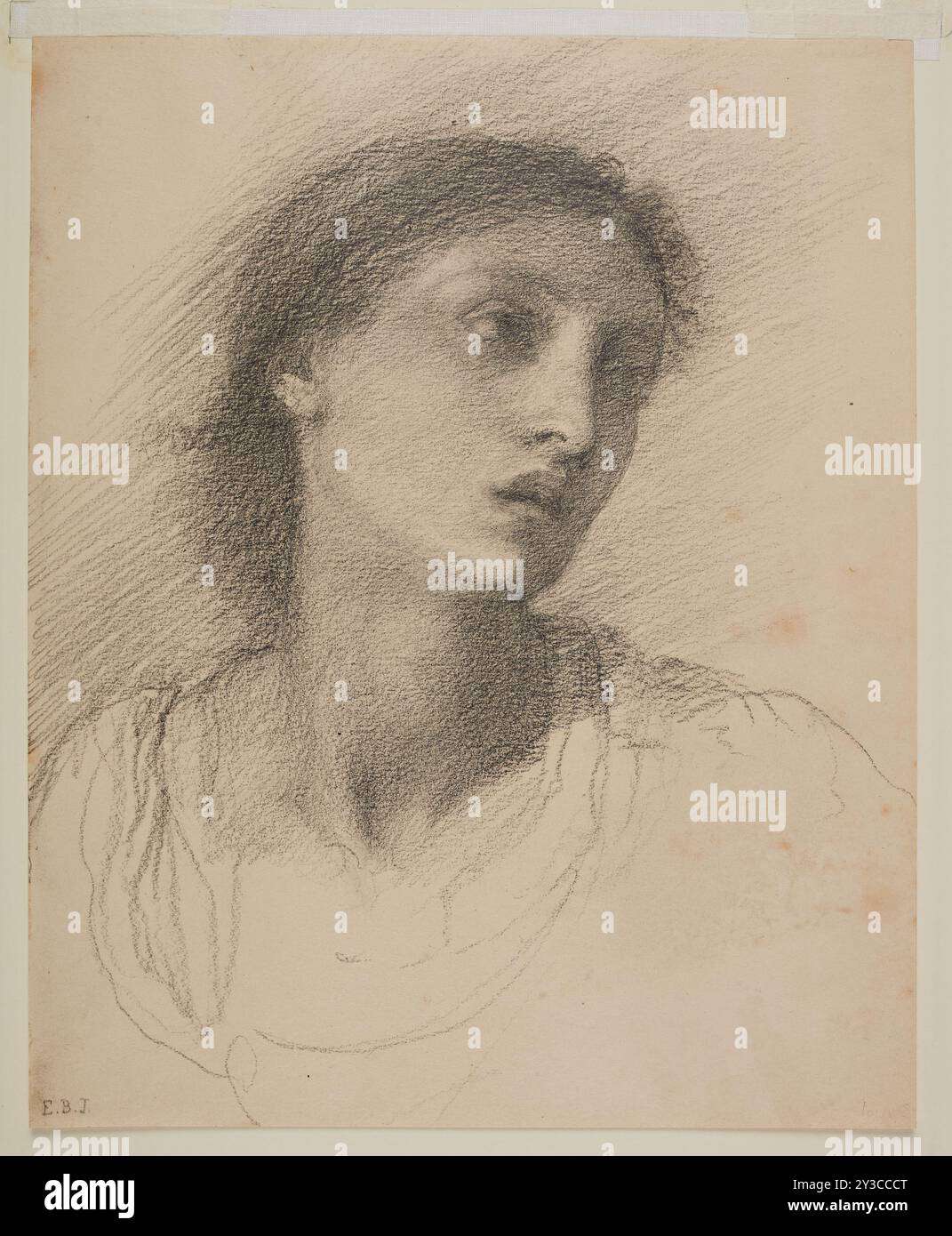 St Mark the Evangelist - Head Study of Maria Zambaco, 1869-71. Sculptor ...