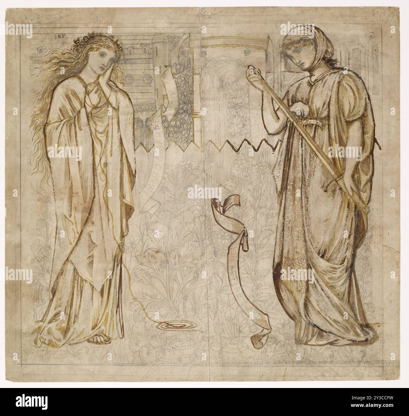 Chaucer's 'Legend of Good Women' - Ariadne and Lucretia, 1864 ...