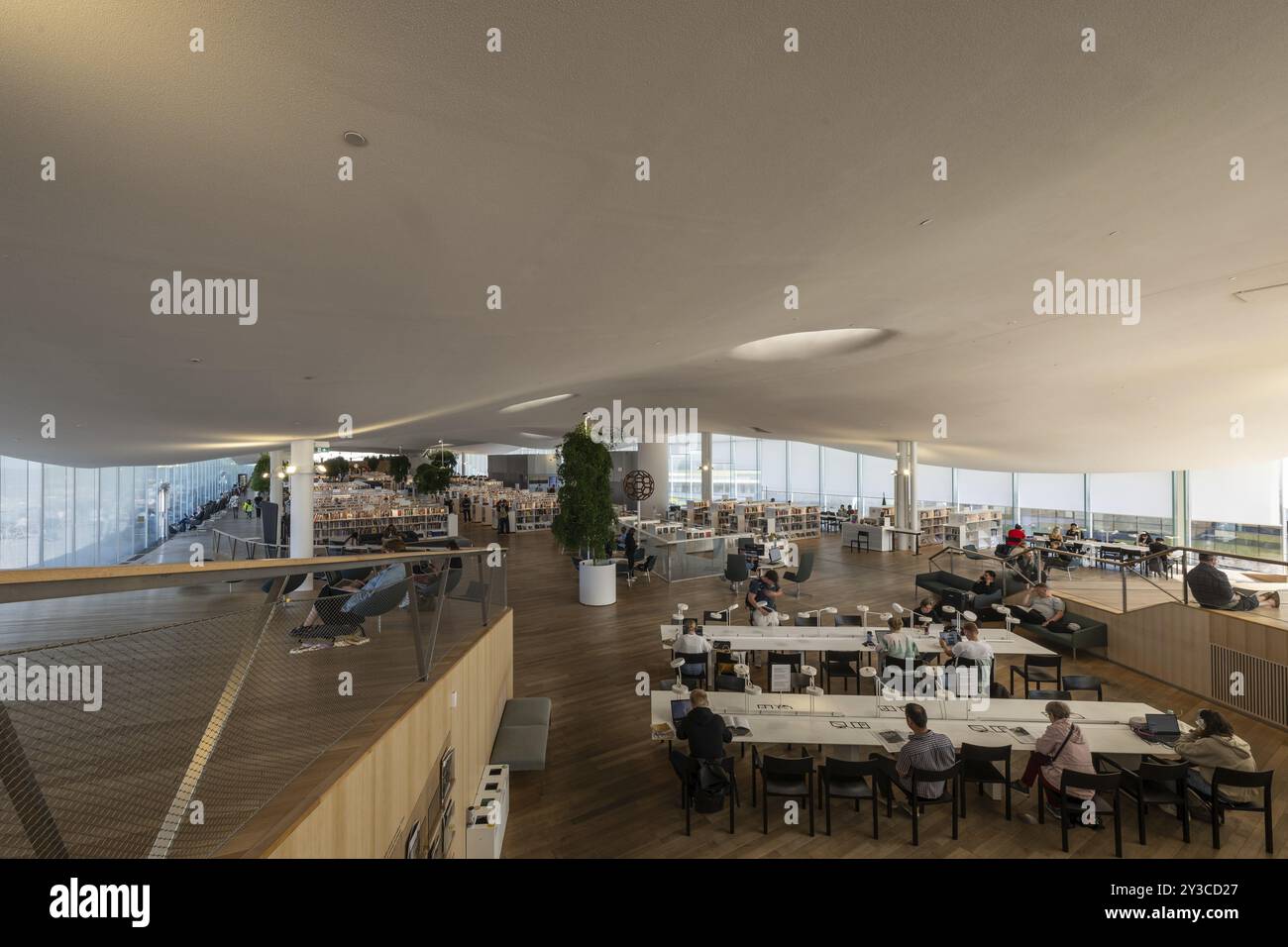 First floor, Oodi Central Library and Cultural Centre, design by ALA ...