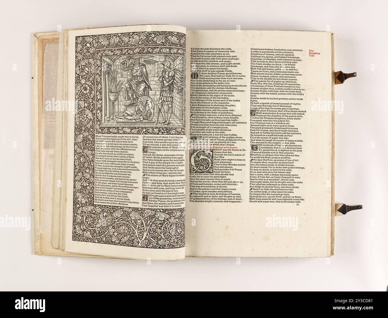 The Kelmscott Chaucer - The Works of Geoffrey Chaucer Now Newly ...