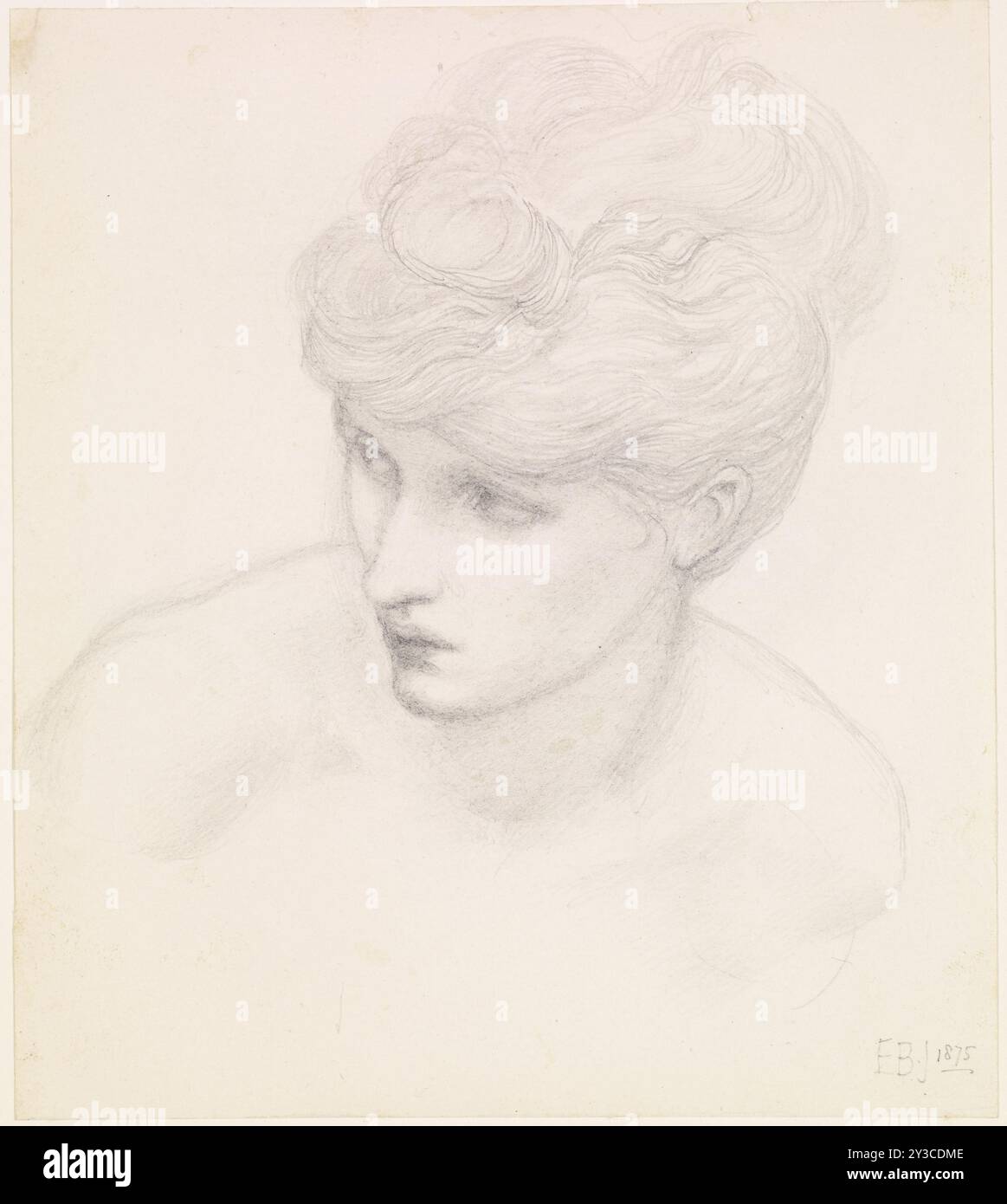 Car of Love or Love's Wayfaring - Study of Maria Zambaco, 1875 ...