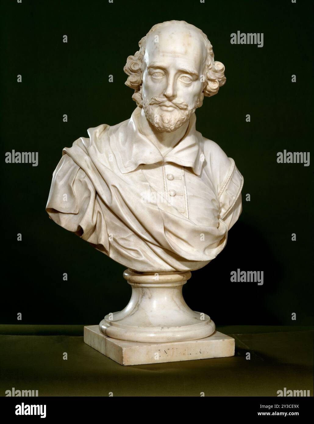Bust of William Shakespeare (1564-1616), 1760 Stock Photo - Alamy