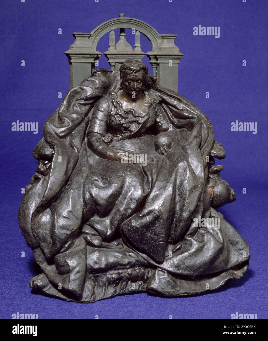 Model For Statue Of Queen Victoria At Winchester, 1887. One of four ...